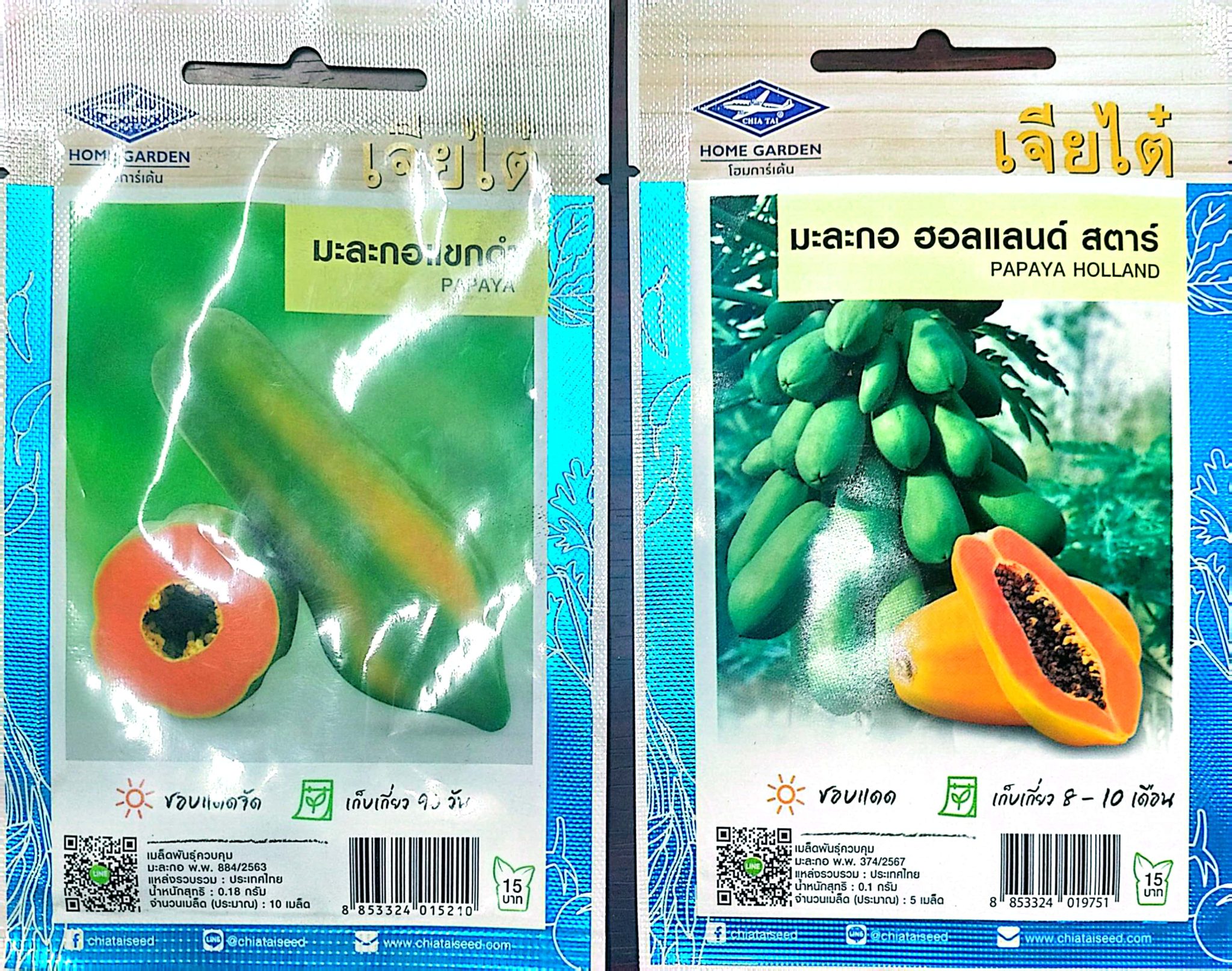 Papaya Holland Seeds 2 packet #separator_saPapaya Holland SeedsSeedsMate